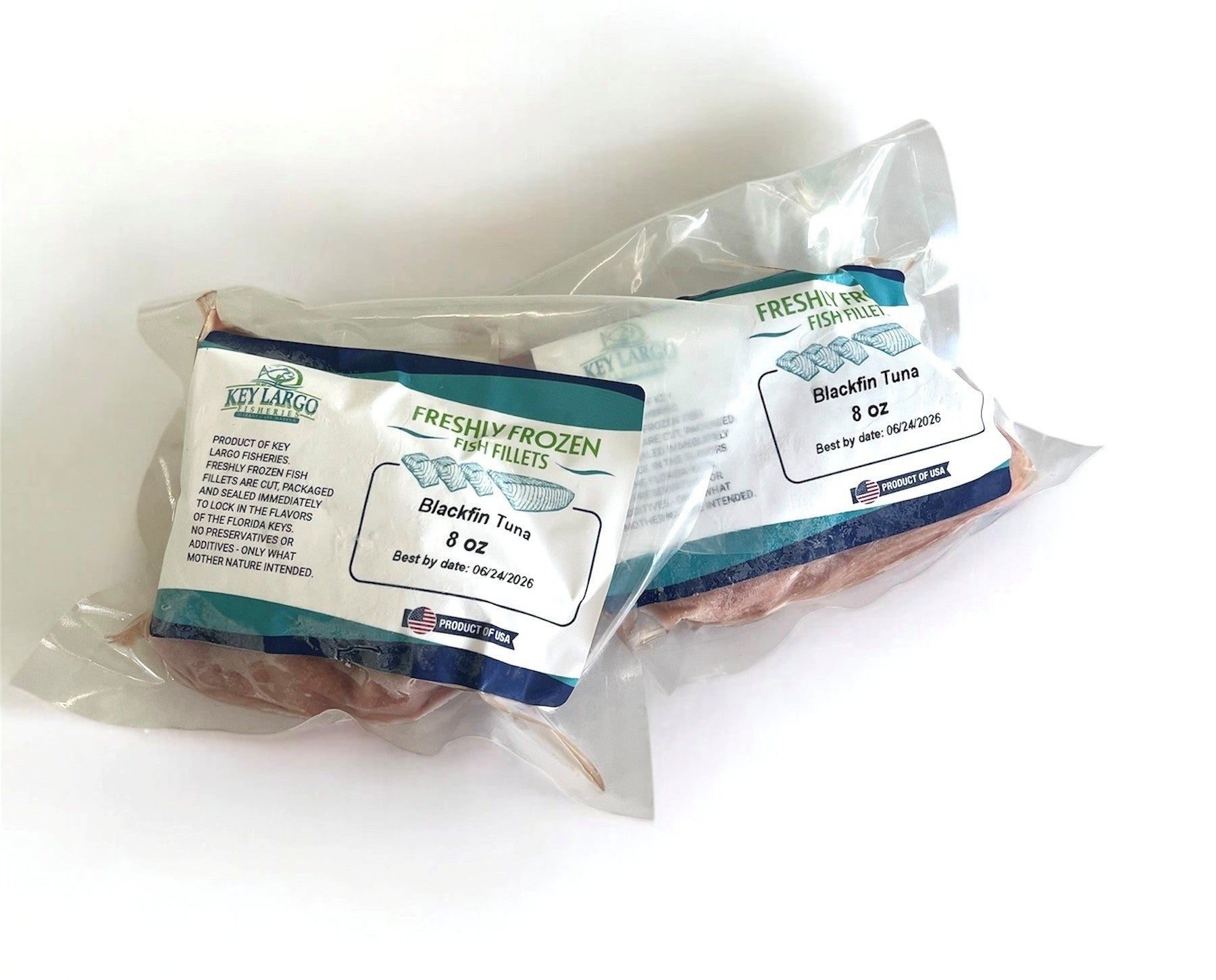 Freshly Frozen Blackfin Tuna 8oz Portion – Key Largo Fisheries